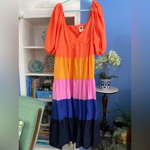 FARM Rio | Dresses | Nwt Farm Rio For Anthropologie Maxi Dress | Poshmark